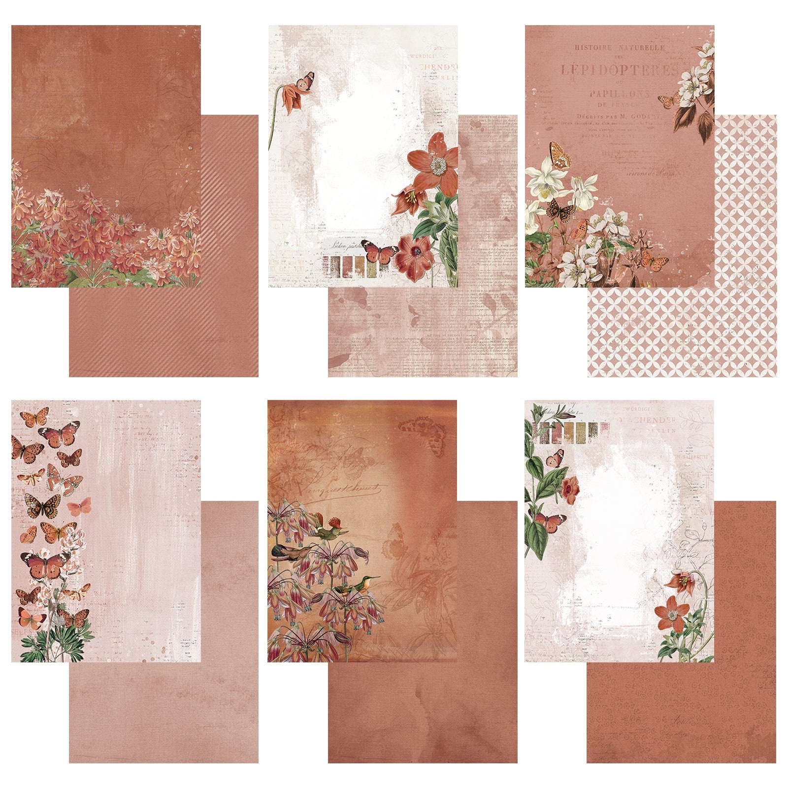 49 and Market Color Swatch Terracotta 6×8 Paper Collection Pack