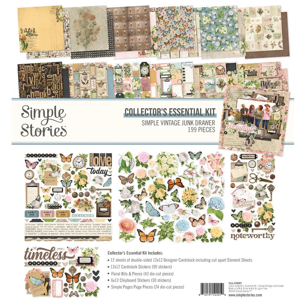 Simple Vintage Junk Drawer Collector's Essential Kit by Simple Stories