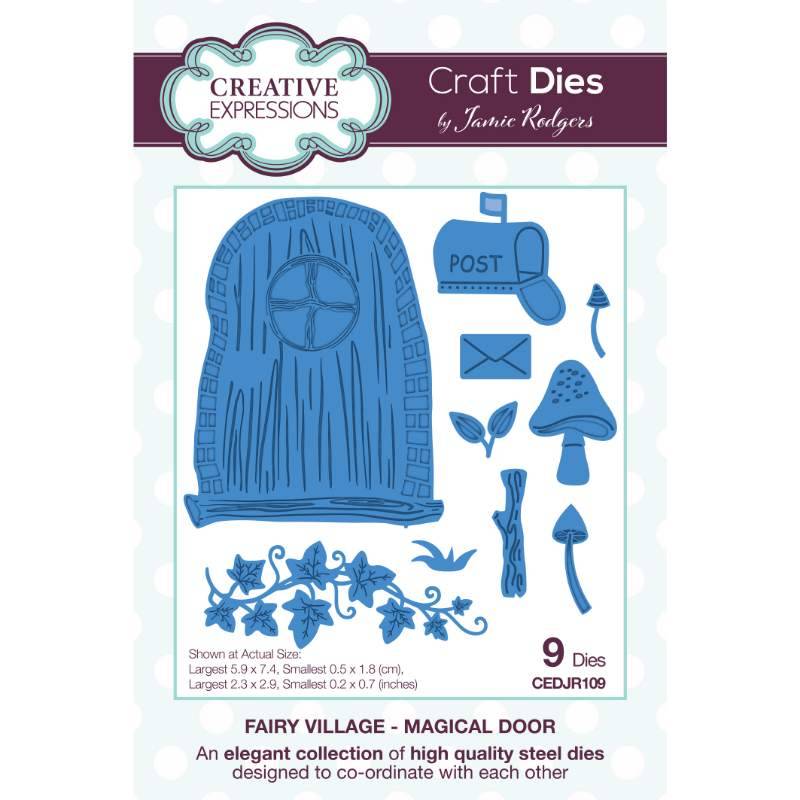 Creative Expressions Jamie Rodgers Fairy Village Magical Door Craft Di